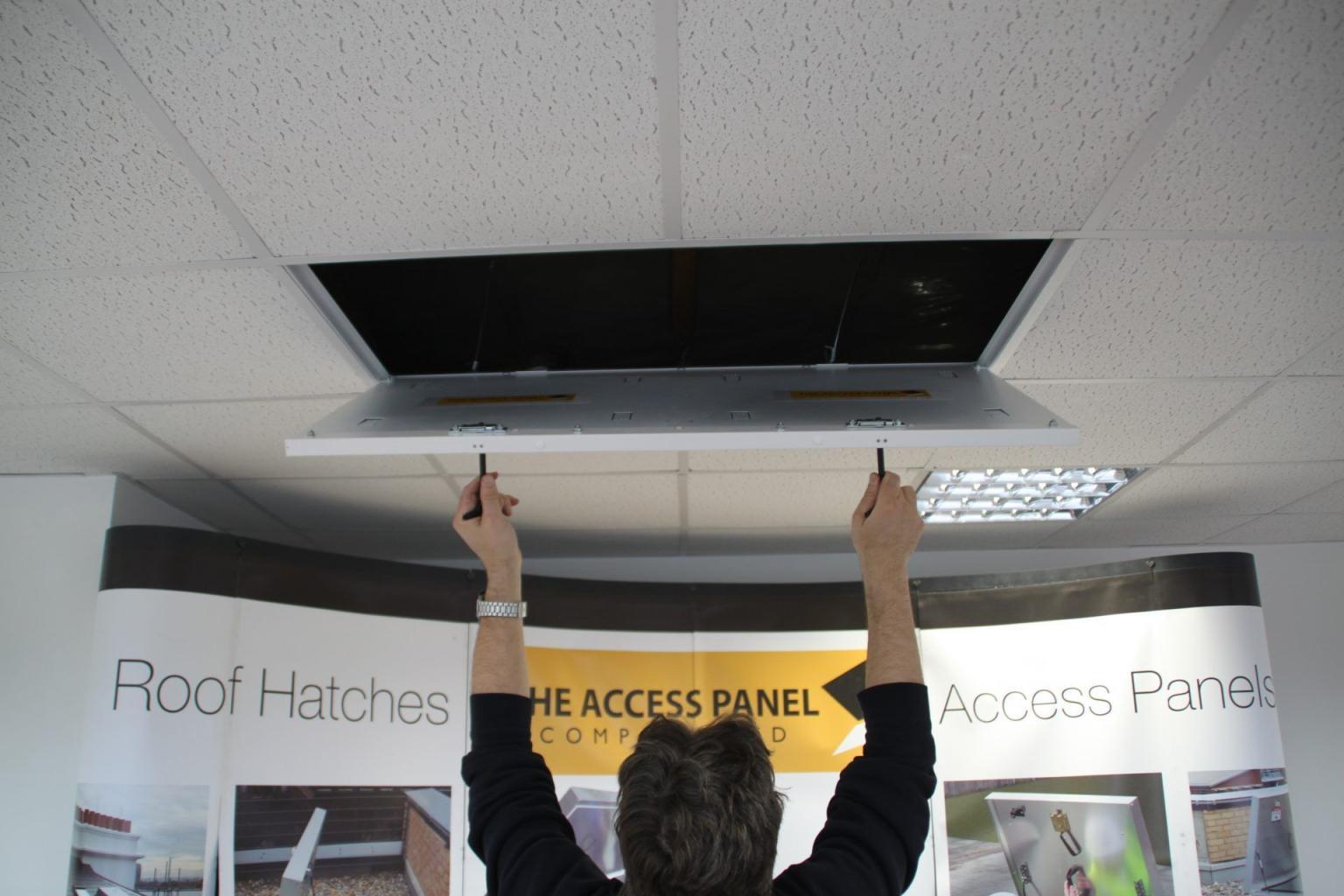 Exposed Grid Access Panel