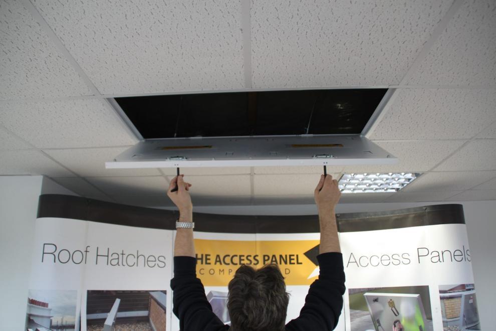 Exposed Grid Access Panel