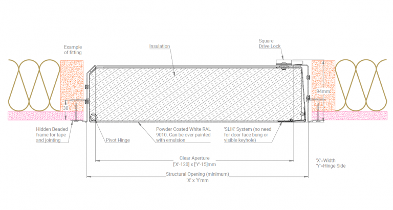 Invisible Loft Hatch