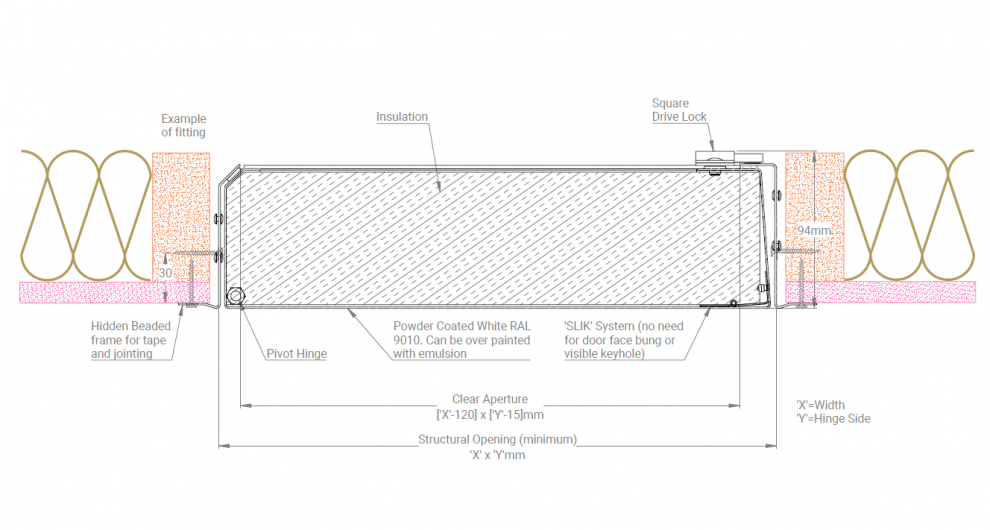 Invisible Loft Hatch