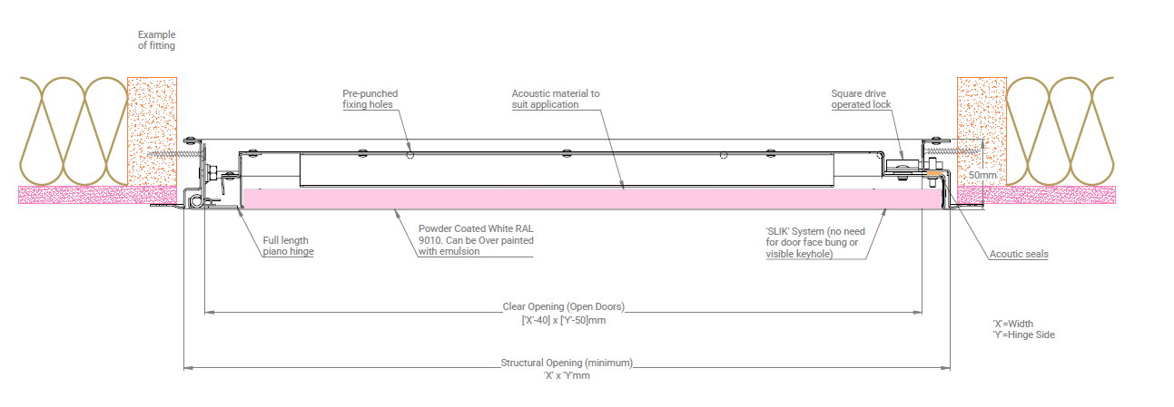 Premium Range Acoustic Rated