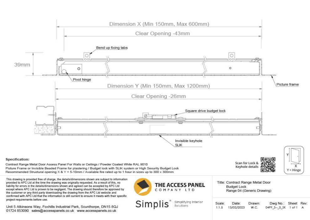 Contract Range Metal Door